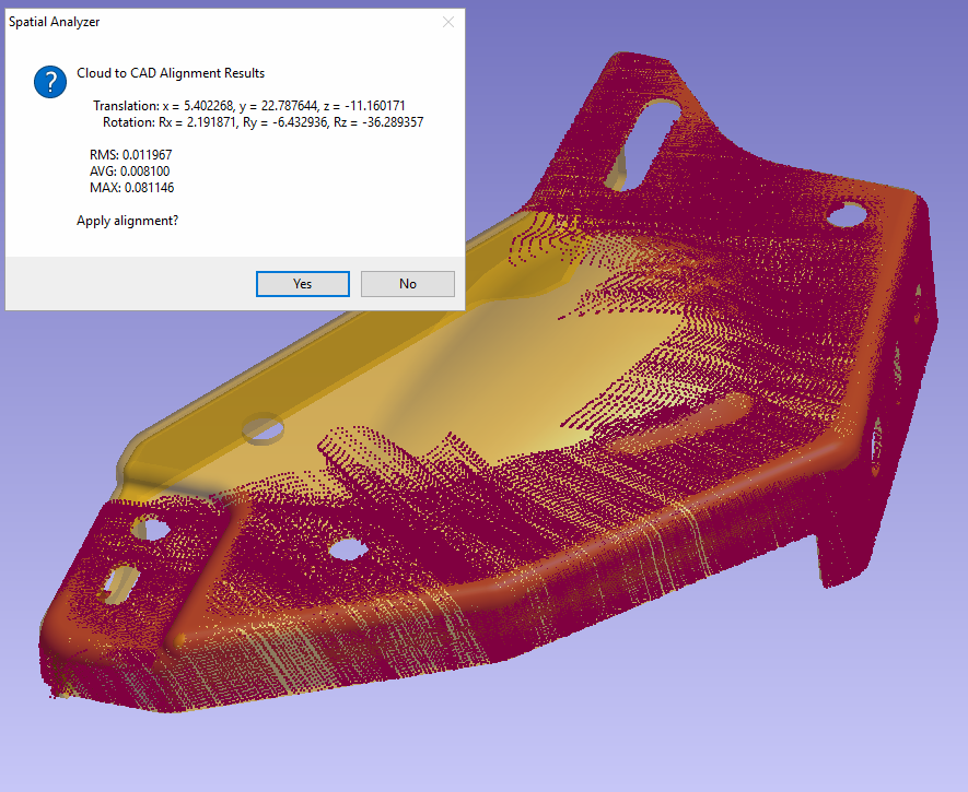 Aligning Point Clouds to other Clouds,Meshes or CAD