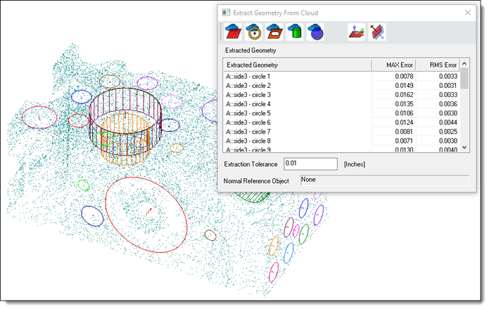 Point Cloud Feature Detection and Autofilter