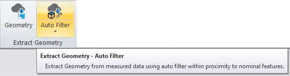 Point Cloud Feature Detection and Autofilter