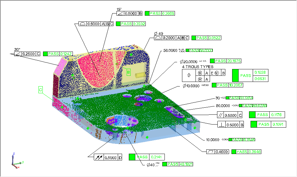 Point Cloud Feature Detection and Autofilter