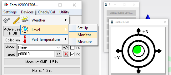 How to measure a plane and see if its level